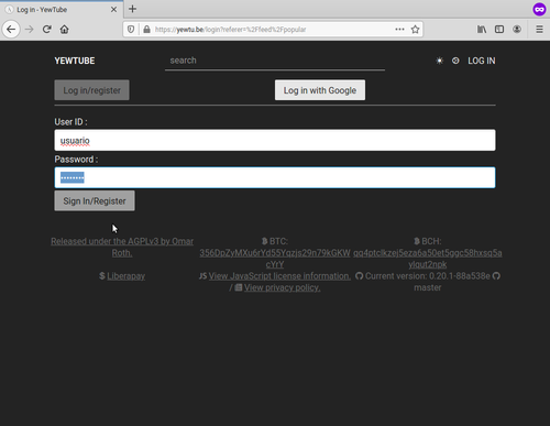 YouTube con privacidad: con Invidious